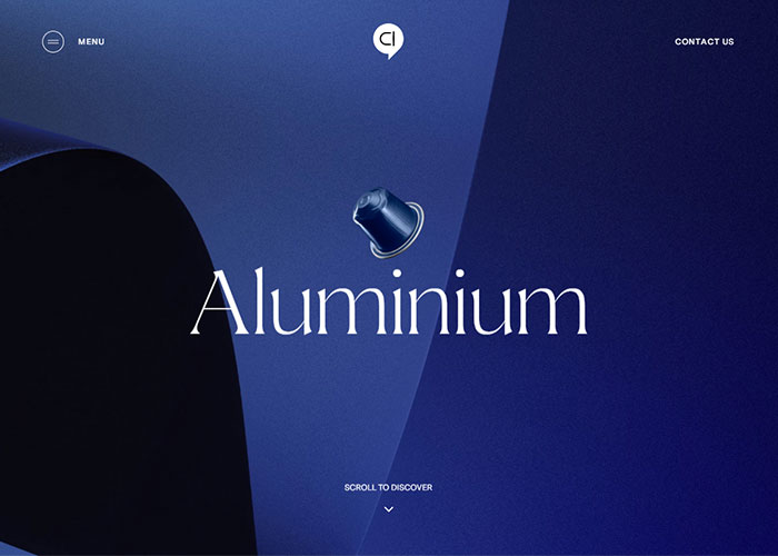 Capsule´in Aluminium | BEST WEBSITES AROUND THE WORLD - CSS BOUTIQUE